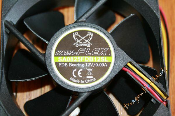 Scythe Kama-Flex 80mm Case Fan Review | DragonSteelMods