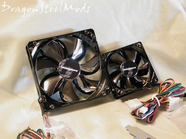 Bluegears b-flexi 80/b-flexi 120 case fans | DragonSteelMods