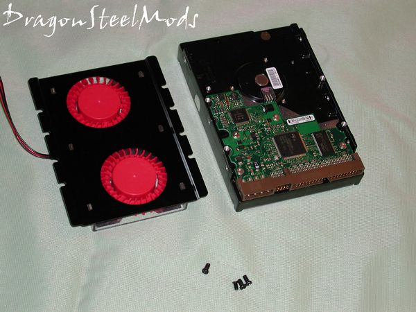 Evercool Cool Wheel HDD Cooler | DragonSteelMods