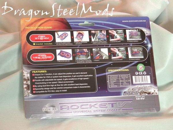 Evercool Rocket V System Cooler | DragonSteelMods