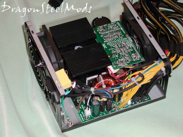 High Power 560watt PSU with LED Power Meter | DragonSteelMods