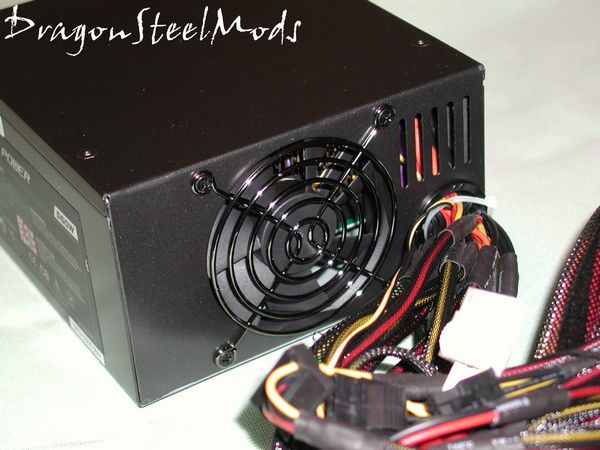High Power 560watt PSU with LED Power Meter | DragonSteelMods