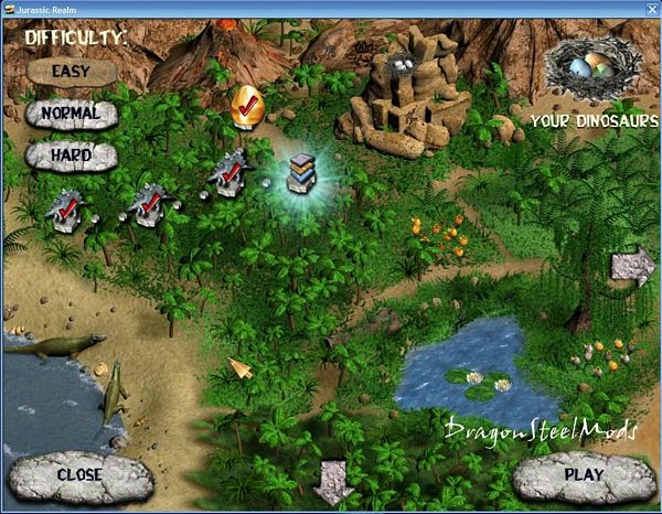 Jurassic Realm PC Game | DragonSteelMods