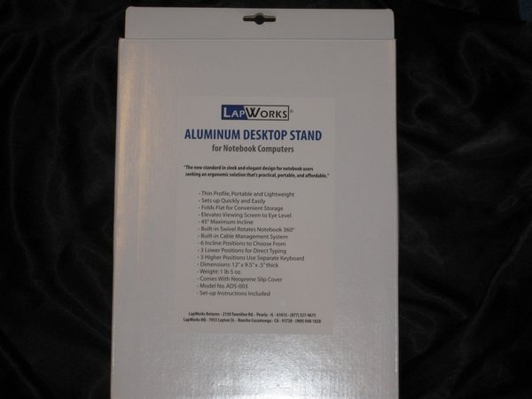 LapWorks Aluminum Desktop Stand | DragonSteelMods