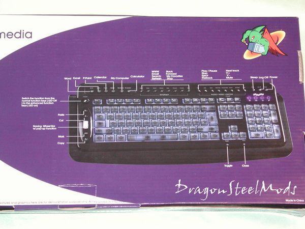 Logisys Office, Internet, Multimedia Pro Illuminated Keyboard ...