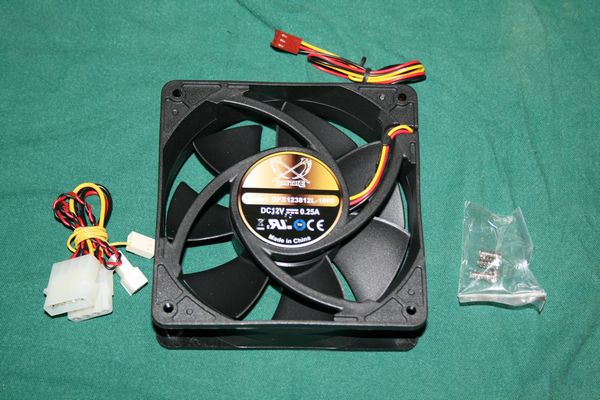 Scythe Ultrakaze 120mm Fans | DragonSteelMods