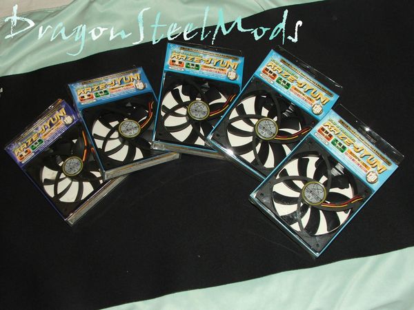 Scythe 120mm Slip Stream Fans | DragonSteelMods