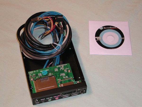 SilverStone 3.5 Card reader front I/O panel (FP34) | DragonSteelMods