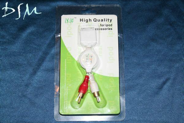 iPod Retractable Dock to Audio Stereo Cable Review | DragonSteelMods