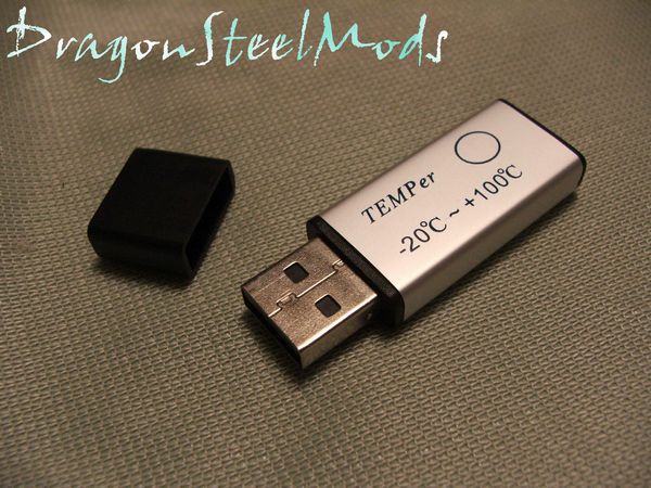 Review: TEMPer USB Thermometer from USBFever | DragonSteelMods