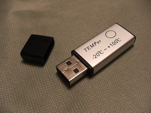 Review: TEMPer USB Thermometer from USBFever | DragonSteelMods
