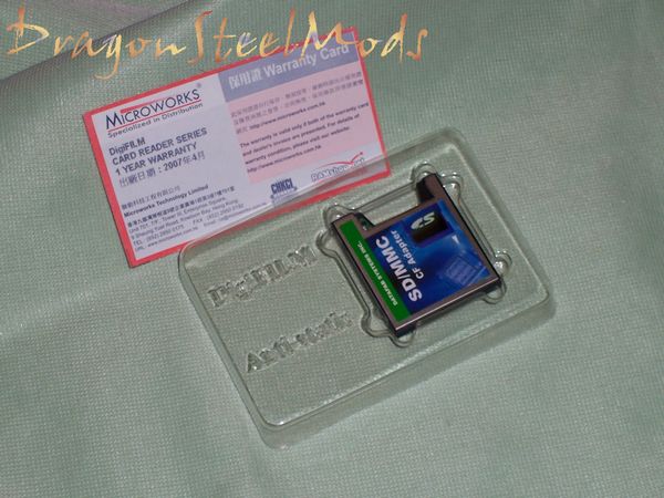 SD/MMC to CompactFlash Type II Converter from USBGeek | DragonSteelMods
