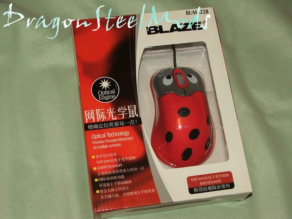 The Ladybug Mouse from USBGeek | DragonSteelMods