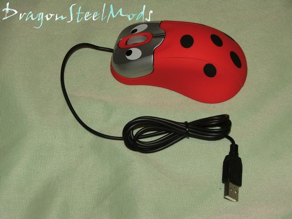 The Ladybug Mouse from USBGeek | DragonSteelMods