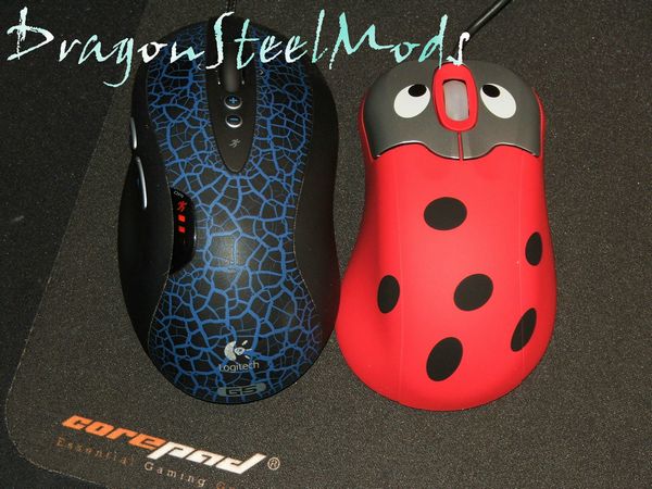 The Ladybug Mouse from USBGeek | DragonSteelMods