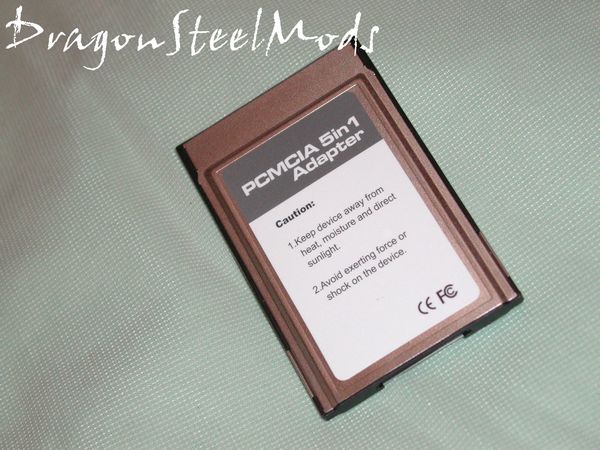5 in 1 PCMCIA Multi Card Reader from USBGeek | DragonSteelMods