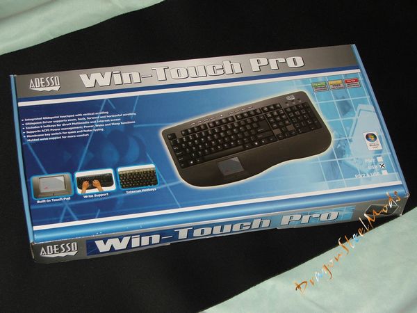 Adesso Win Touch Pro Desktop Multimedia Touchpad Keyboard Review ...