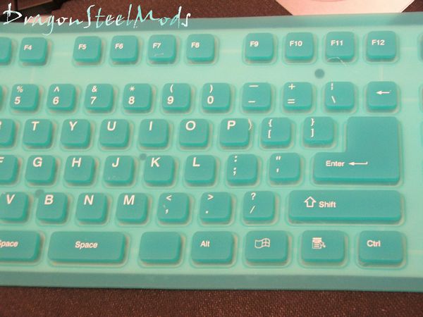 Flexible Illuminated Full Sized Keyboard | DragonSteelMods
