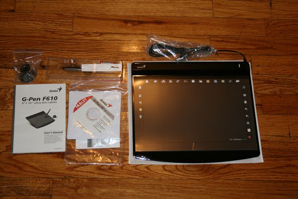 Genius G-Pen F610 Drawing Tablet Review | DragonSteelMods