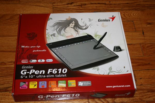 Genius G-Pen F610 Drawing Tablet Review | DragonSteelMods