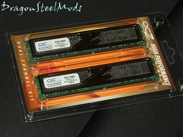OCZ DDR2 PC2-6400 Platinum Dual Channel 2gig Kit OCZ2P8002GK Reviewed ...