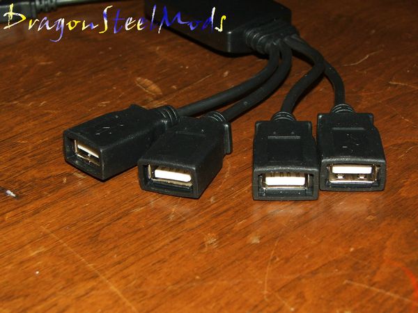 USB Octopus 2.0 Cable 4-Port Hub Reviewed | DragonSteelMods