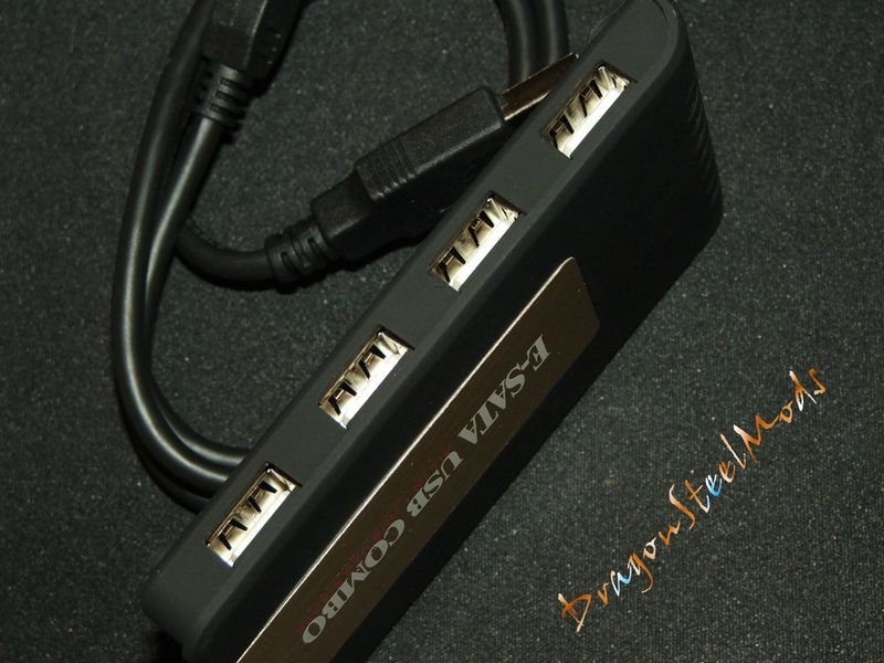 3-in-1 E-SATA, SATA and USB 5-port Hub Combo Review | DragonSteelMods
