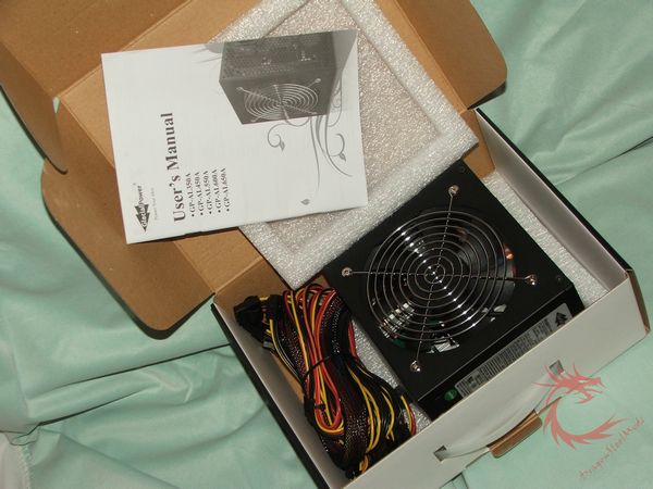 GlacialPower GP-AL650A 650Watt Power Supply | DragonSteelMods