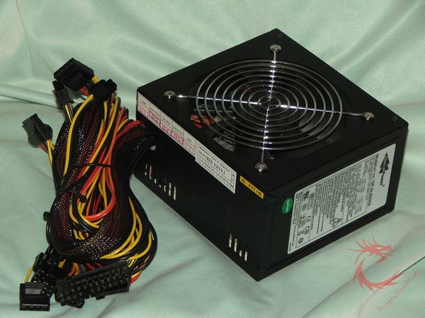 GlacialPower GP-AL650A 650Watt Power Supply | DragonSteelMods