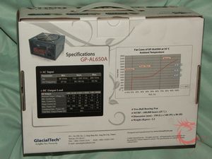 GlacialPower GP-AL650A 650Watt Power Supply | DragonSteelMods