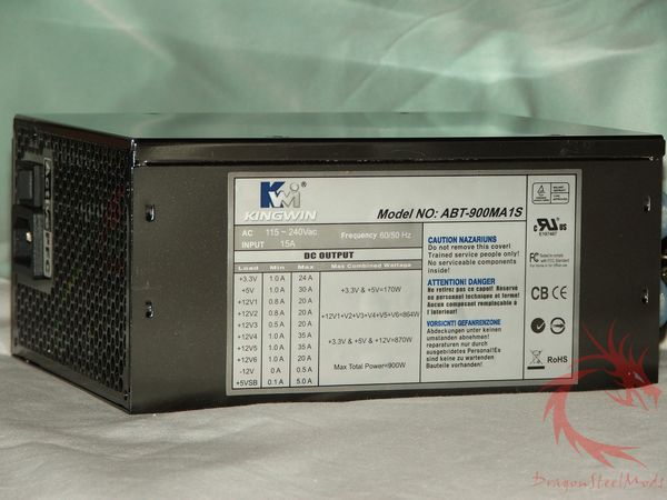 Kingwin Mach 1 900Watt Power Supply Review | DragonSteelMods
