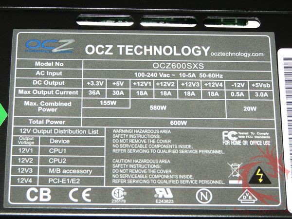 OCZ OCZ600SXS 600W StealthXStream Power Supply Review | DragonSteelMods