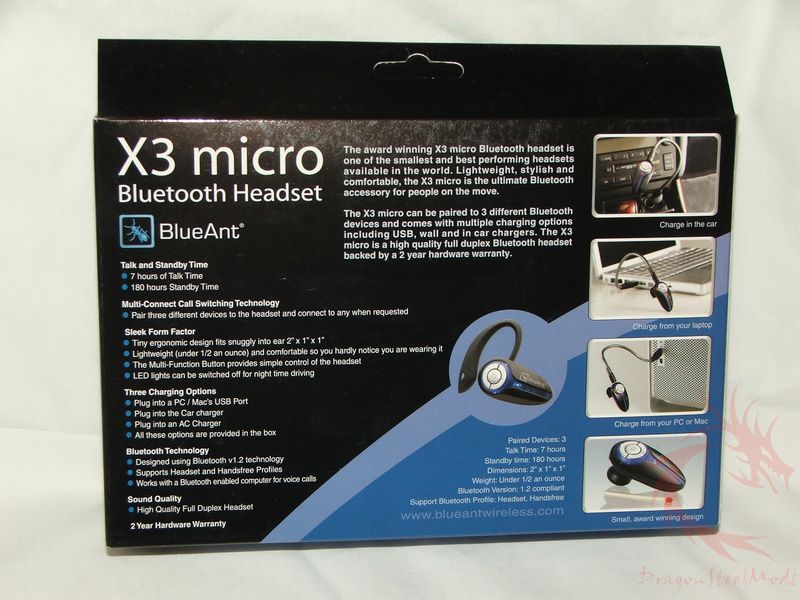BlueAnt X3 Micro Bluetooth Headset Review | DragonSteelMods