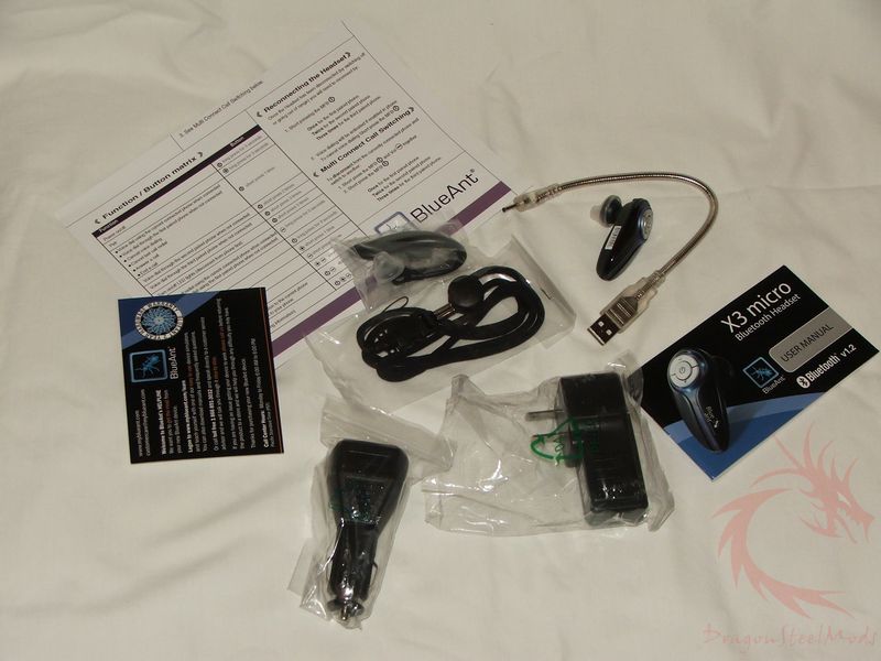 BlueAnt X3 Micro Bluetooth Headset Review | DragonSteelMods