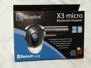 BlueAnt X3 Micro Bluetooth Headset Review | DragonSteelMods