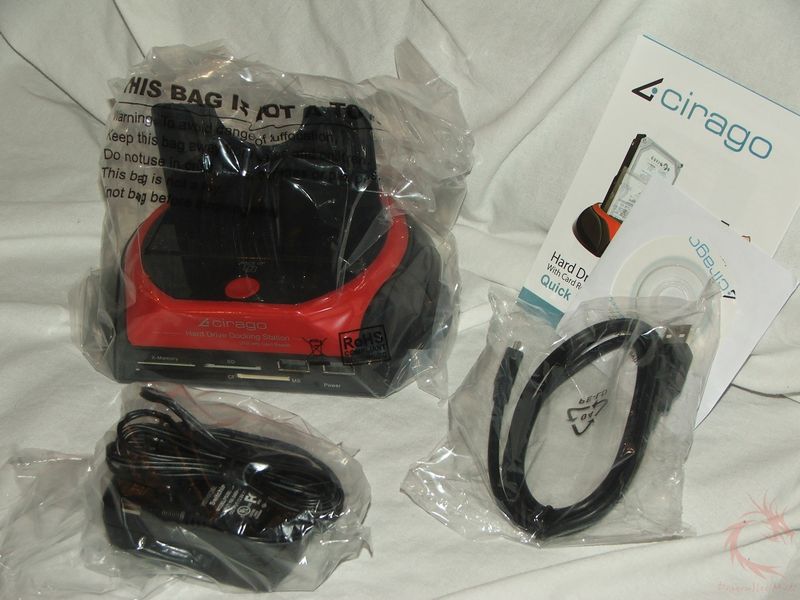 Cirago USB Hard Drive Dock with Card Reader CDD1000 Review ...