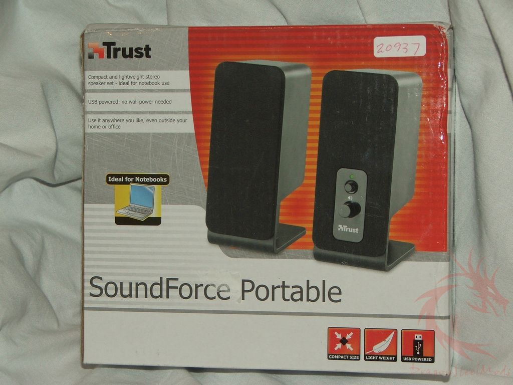 Trust SoundForce USB Powered Portable Speakers Reviewed | DragonSteelMods