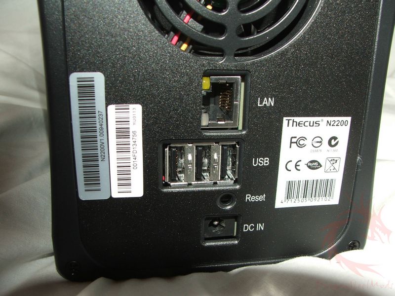 Thecus N2200 Dual bay NAS Box | DragonSteelMods