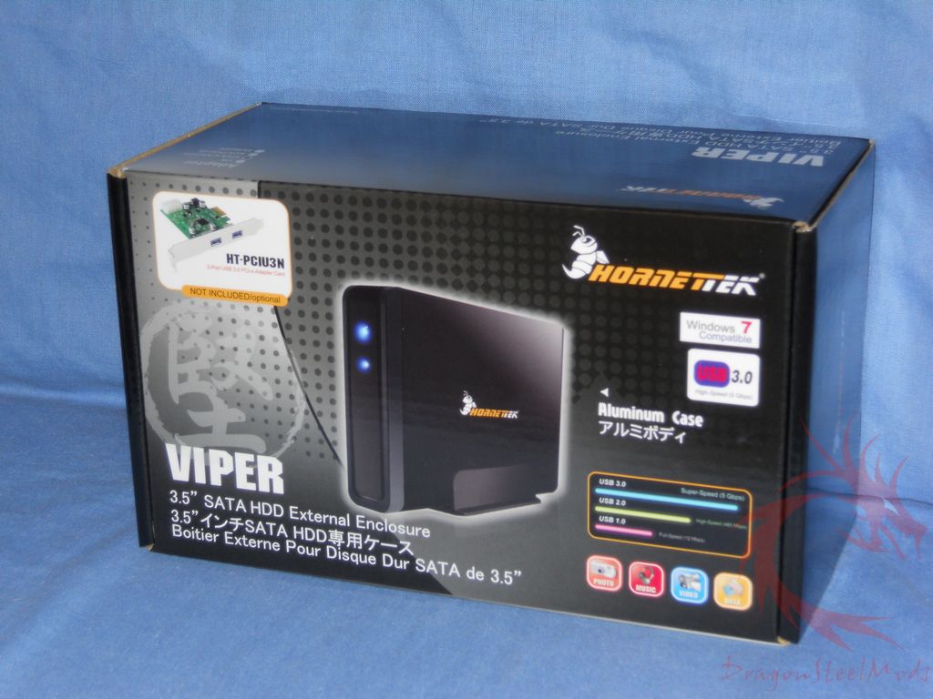 Hornettek Viper U3 USB 3.0 External Hard Drive Enclosure Review ...