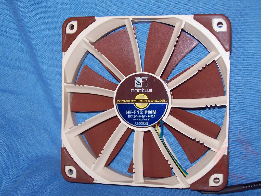 Noctua NF-F12 120mm PWM Fan Review | DragonSteelMods