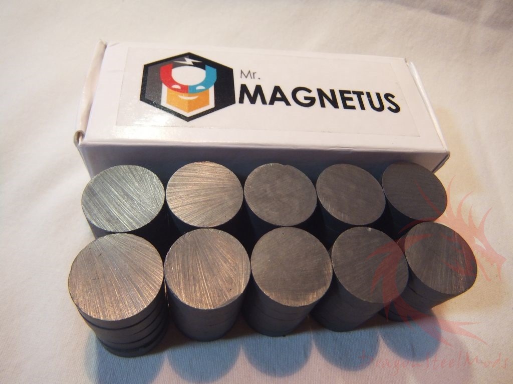 Review of Mr. Magnetus 50 Pcs Ceramic Magnets | DragonSteelMods